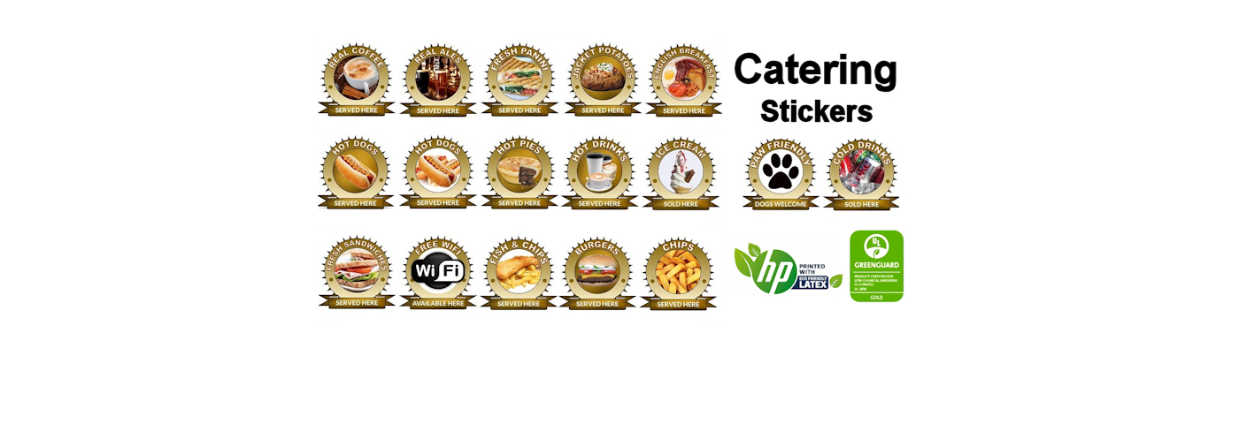 Oven Stickers, Appliance and Catering stickers, fascia stickers for ...